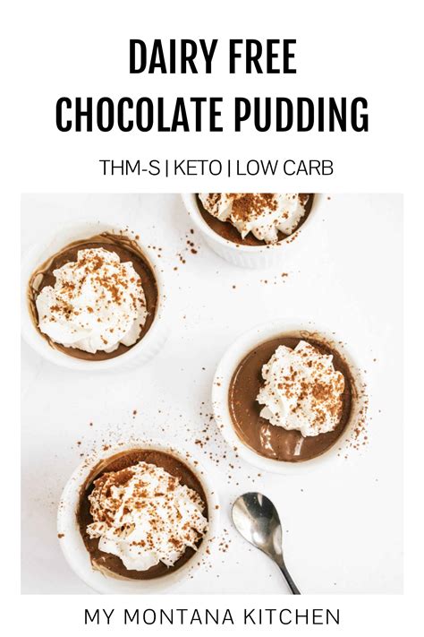 5 Ingredient Sugar Free Keto Chocolate Pudding Thm S Dairy Free