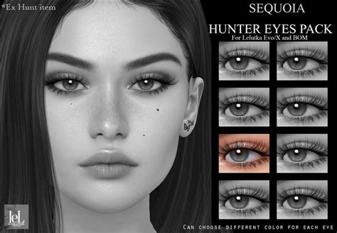 Second Life Marketplace Demosequoia Hunter Eyes For Lelutka Evox