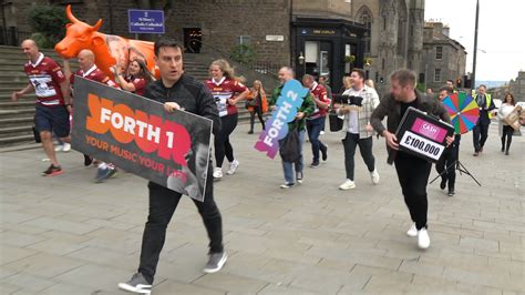 Forth 1 Breakfast Show Team Walk To Their New Edinburgh Radio Home Radiotoday