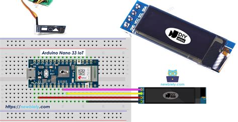 Arduino Nano 33 IoT - OLED 128x32 Display | Arduino Nano 33 IoT Tutorial