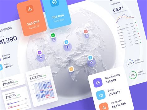 Map Data Visualization Template By Alien Pixels