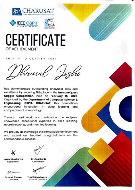Deeplearning Ai Hackathon Machinelearning Computationalimmunology… Dhruvil Joshi