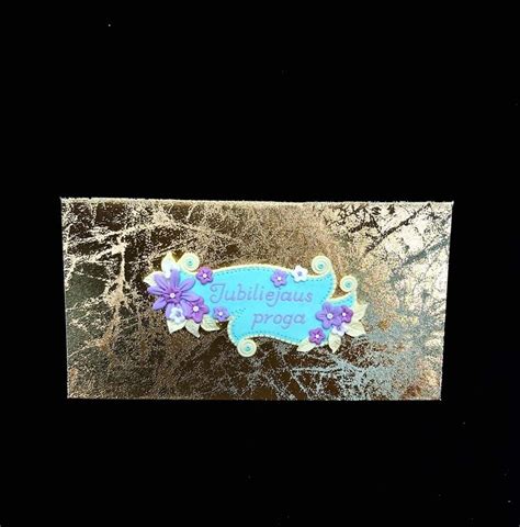 Pinigų Vokelis Jubiliejaus Proga Evadeco