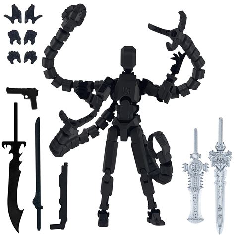 Articulated Robot Tentacles T13 Action Figure，dummy 13 Action Figure