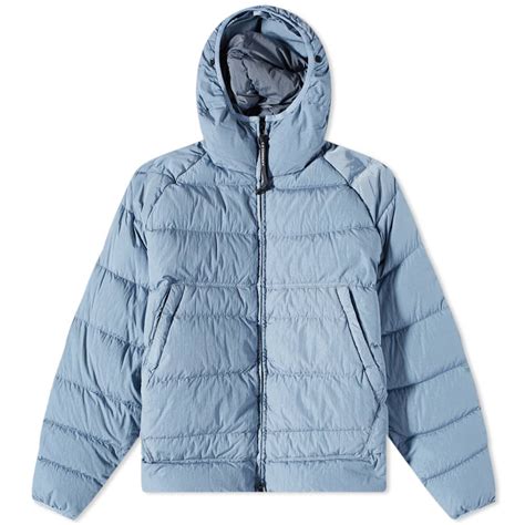 CP Company Chrome R Hooded Garment Dyed Down Jacket Infinity END NL