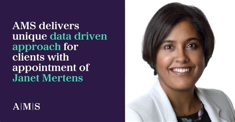 Ams On Linkedin Ams Delivers Unique Data Driven Approach For Clients With Appointment Of…