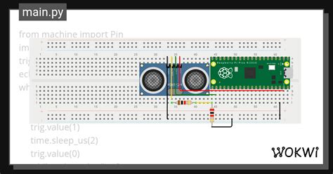 Capteur De Distance Wokwi Esp32 Stm32 Arduino Simulator