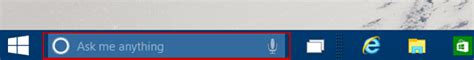 Replace Search Box With Search Icon On Taskbar In Windows 10