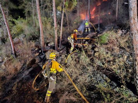 Efectivo Adscrito Al Plan Infomur Trabaja Desde Anoche En La Extinción
