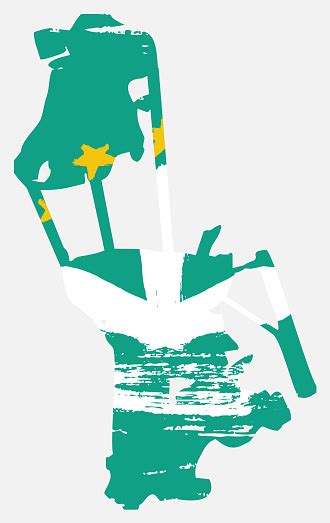 澳門國旗和地圖向量手繪用圓筆刷向量圖形及更多世界地圖圖片 世界地圖 亞洲 傳統 Istock
