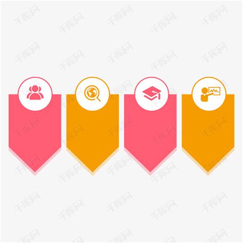PPT分类条例旗帜标题栏边框素材图片免费下载 千库网