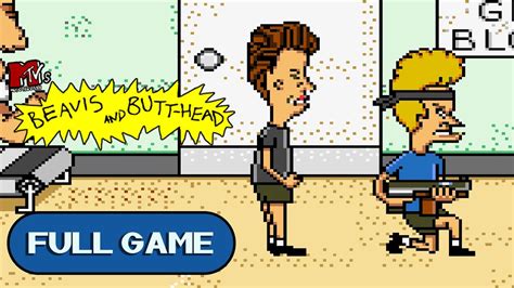 Beavis And Butthead Genesis Mega Drive Full Game Longplay Gameplay