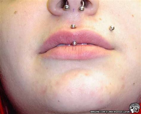 Types Of Facial Piercings Chart