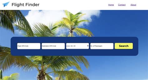 Flight Finder Devpost