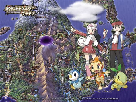 Sinnoh Region Pokemon Wallpapers Wallpaper Cave