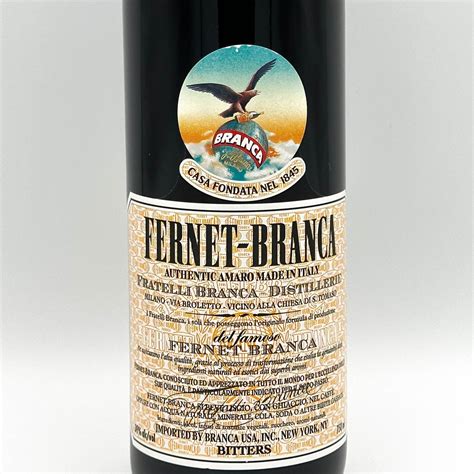 Fernet Branca Prizefighter Bottle Shop