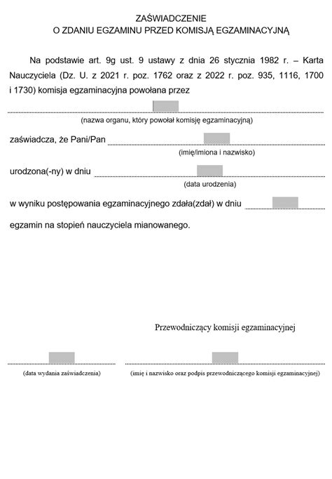 Egzamin Na Nauczyciela Dyplomowanego 2024 Image To U