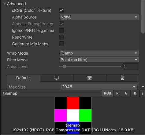 Bad Interpolation In Tilemaps Unity Engine Unity Discussions