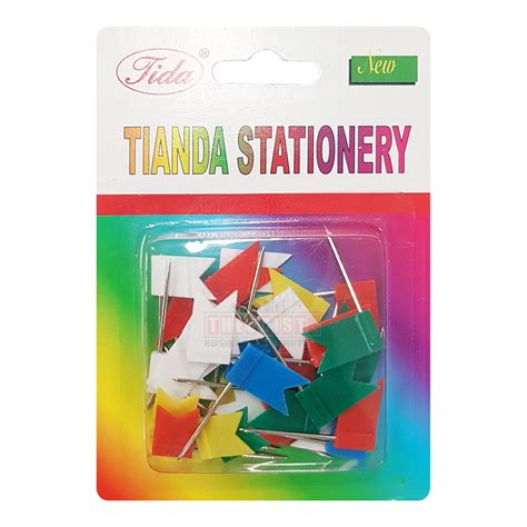 Tida Flag Map Pins Mm Shaft Pack Theodist