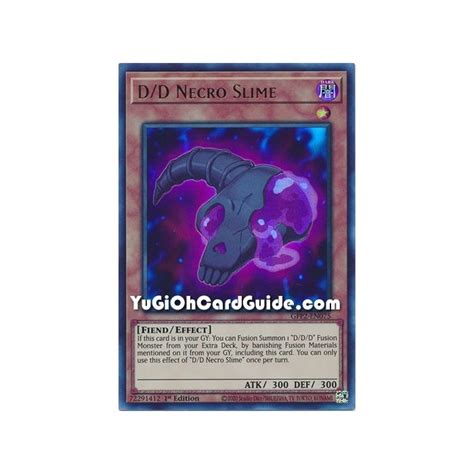 D D Necro Slime Ultra Rare