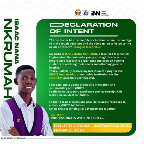 Declaration Of Intent Quick Intentions Save