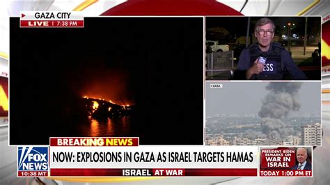 Explosions Heard In Gaza As Israeli Airstrikes Target Hamas Fox News