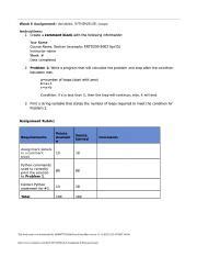 Week Assignment If Then And Loops Png Week Assignment Variables IF THEN ELSE Loops