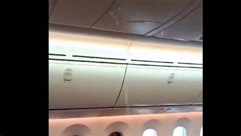 Video Shows Water Dripping From Overhead Bins On Air India Netizens