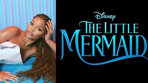 The Little Mermaid Teaser Disney Unveils First Look Of Halle Bailey