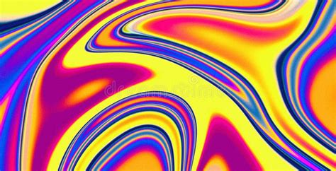 Liquid Color Flow Vibrant Background Noise Texture Effect Yellow Red
