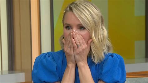 watch access hollywood interview kristen bell s interview gets crashed