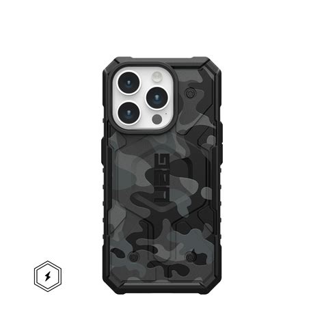Wy0101078 Uag Ip15 Pro Max 磁吸式耐衝擊保護殼 迷彩黑 沐肯 Muken