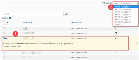 How To Change The PHP Version In CPanel WHUK