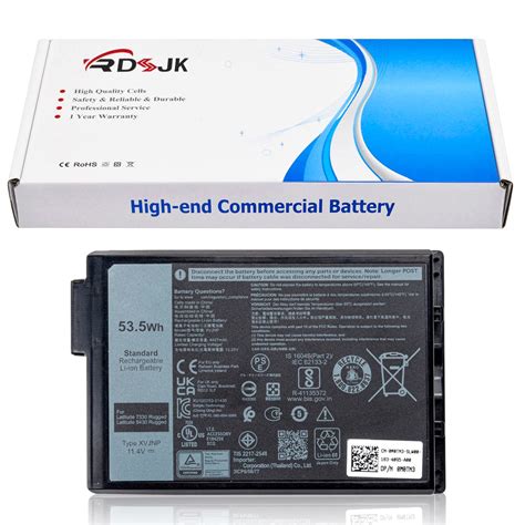 Amazon XVJNP 6JRCP M0TN3 Laptop Battery For Dell Latitude 5430