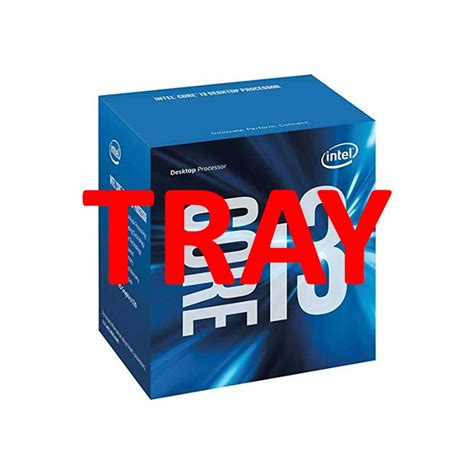 Intel Core i3-6100 Dual Core CPU with HyperThreading, LGA1151, 3.7GHz ...