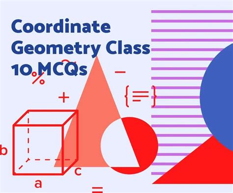 coordinate geometry mcqs for class 10