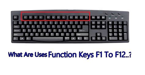 What Are The F Through F Keys Technology Tips Tricks