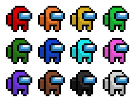 Pixilart Among Us Dudes By Derpybbunit