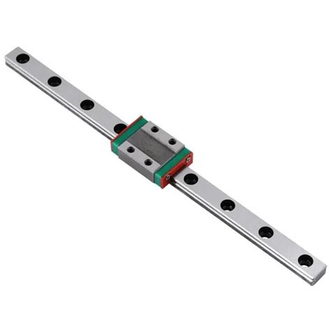 High Accuracy Portable Guide Slide Rail Miniature Linear Sliding Slider Guide Rail 175mm Length
