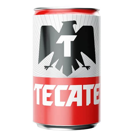 Tecate Original Mexican Lager Beer Can 187ml Slim 3d Model By