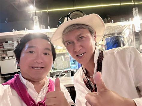 小石田純一さんのインスタグラム写真 小石田純一instagram「橘ひろ子さんのバースデーライブで近藤将大さんとお会いしました。以前に