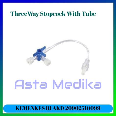 Jual Three Way Stopcock With Tube Onemed Threeway Stopcock Onemed 3