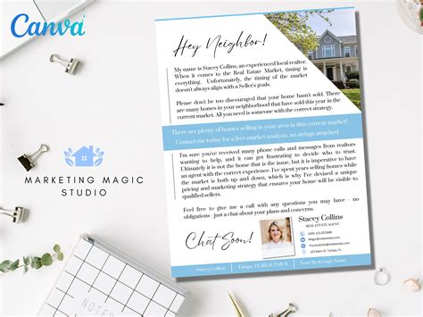 Expired Listing Letter Template Expired Listing Flyer Expired Etsy