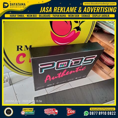 Produsen Papan Nama Neon Box Bandung Dayatama Advertising Desain