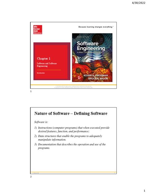 Nature Of Software Defining Software Software And Software Engineering Pdf Software
