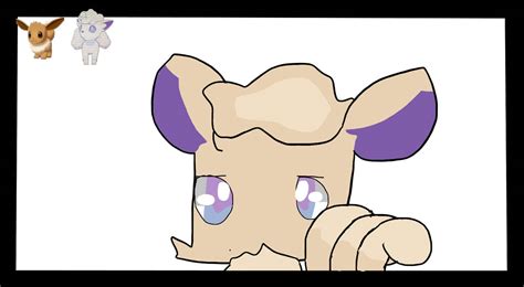 Eevee And Alolan Vulpix Fusion By Twinklethegalaxeevee On Deviantart