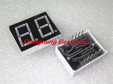 Pcs Inch Digit Red Led Display Segment Grandado