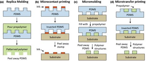 Soft Lithography Microfabrication Techniques To Generate Patterned Download Scientific Diagram