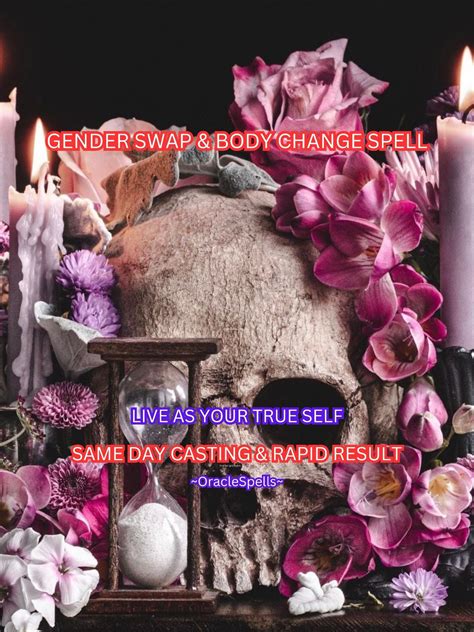 Gender Swap B DY Change Spell Change Sex Safe Spell Rapid Results Etsy