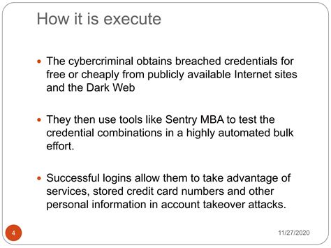 Credential Reuse Cyber Security Pptx
